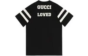 Gucci Ss21 1921 Series Alphabet Printing Casual Short Sleeve