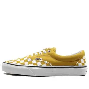 VANS Era Checkerboard Sneakers - Yellow/white