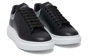 Alexander McQueen Larry Leather Sneakers - Black/white