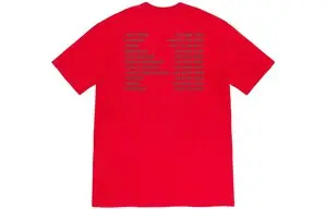 Supreme Fw19 Week 1 New Shit Tee Alphabet Logo Short Sleeve