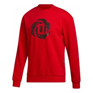 Adidas Derrick Rose Basketball Crewneck Sweatshirt - Red