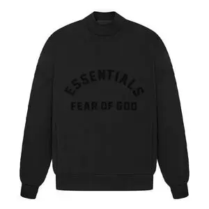Fear Of God Crewneck Sweatshirt - Jet Black