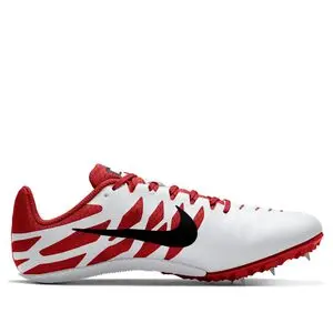 Nike Zoom Rival S 9 Track Spikes - White/red