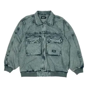 PALACE Acid Wash Denim Jacket - Blue