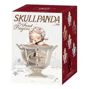 POP MART Skullpanda The Feast Begins Series Scented Candle Blind Box - Multi-color