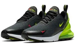 Nike Max 270 Athletic Sneakers - Anthracite/volt/black