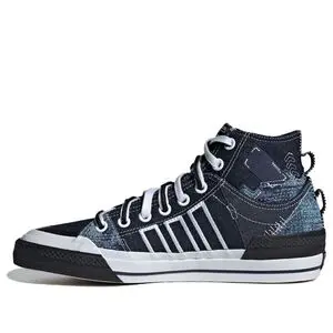 Adidas Nizza Hi Dl Sneakers - Blue/white
