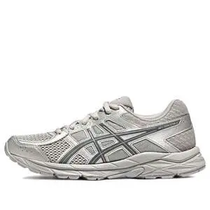 Asics Athletic Running Sneakers - Grey/black/silver