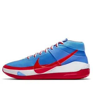 Nike Kd 13 Ep Mid Top Sneakers - Blue/red