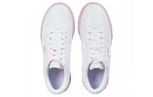PUMA Cali White Sneakers - Pink/white