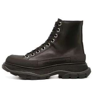 Alexander McQueen Tread Slick High Lace Up Boots