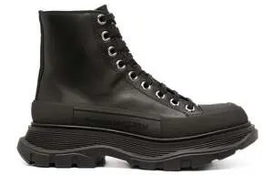 Alexander McQueen Tread Slick High Lace Up Boots