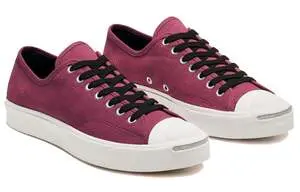 CONVERSE Jack Purcell Low Top Twill Sneakers - Red