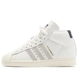 Adidas Kith X Pro Model "classics Program" High Top Sneakers - White