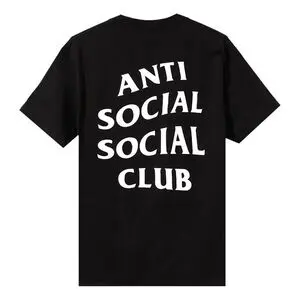 ANTI SOCIAL SOCIAL CLUB Logo 2 T-shirt - Black