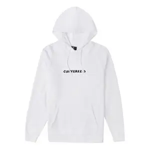 CONVERSE Alphabet Print Hoodie - White
