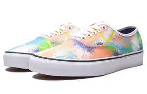 VANS Authentic Retro Mart "spray Paint" Sneakers - Multi-color