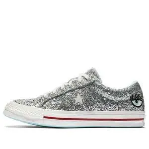 CONVERSE Chiara Ferragni X One Star Ox Glitter Sneakers - Silver