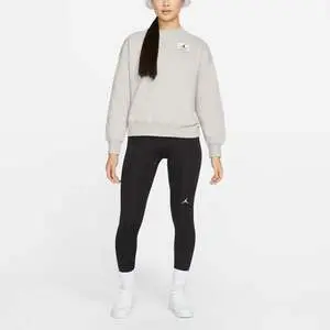 JORDAN Essentials Fleece Crew - Light Gray