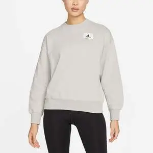 JORDAN Essentials Fleece Crew - Light Gray