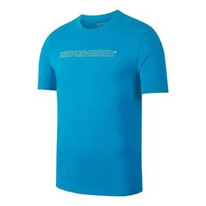 JORDAN 23 Engineered Dri-fit Short Sleeve T-shirt - Blue