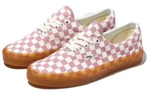 VANS Era Checkerboard Sneakers - Pink/white