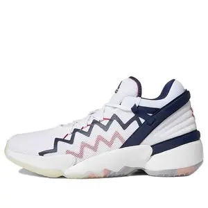 Adidas D.o.n. Issue #2 Gca 'team Usa' High Top Sneakers - Red/blue/white