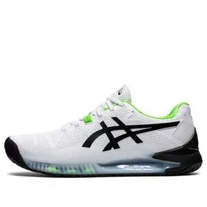 Asics Gel Resolution 8 Athletic Sneakers - White/blue