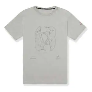 LI-NING Way Of Wade Shoes Graphic T-shirt 'grey - Grey/black
