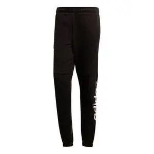 Adidas Casual Sports Alphabet Printing Bundle Feet Long Pants - Black
