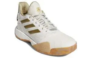 Adidas T-mac Millennium High Top Sneakers - White/gold