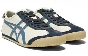 Onitsuka Tiger Mexico 66 Low Top Sneakers - White/navy/blue