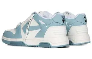 Off-White Out Of Office Low-top Sneaker - Teal/white