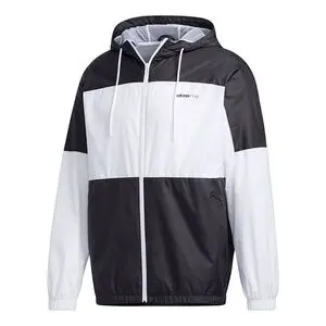 Adidas Neo Color Block Sport Coat - Black