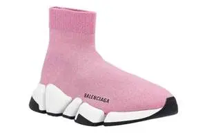 Balenciaga Speed 2.0 Sock Sneakers - Pink/white/black