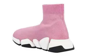 Balenciaga Speed 2.0 Sock Sneakers - Pink/white/black