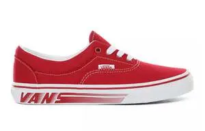 VANS Era Youth Low Top Sneakers - Red/white