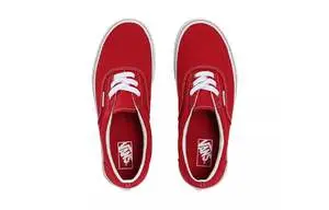 VANS Era Youth Low Top Sneakers - Red/white