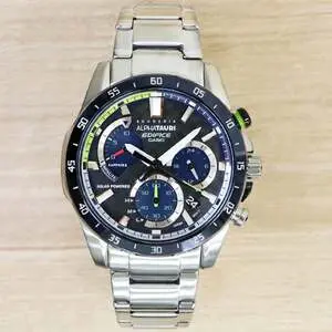 Casio Edifice Solar Powered Sapphire Crystal Chronograph Watch
