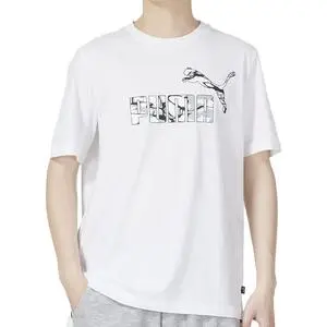 PUMA Summer Splash Graphic T-shirt - White