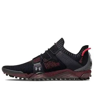 Under Armour Hovr Tour Spikeless Golf Shoes - Black/red