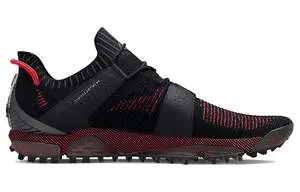 Under Armour Hovr Tour Spikeless Golf Shoes - Black/red