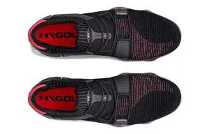 Under Armour Hovr Tour Spikeless Golf Shoes - Black/red