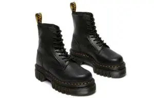 Dr. Martens Audrick Nappa Lux Platform Ankle Boots