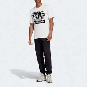 Adidas Originals Msg Ss Tee Earth Logo Short Sleeve