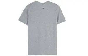 JORDAN Basketball Printing Short Sleeve T-shirt - Grey