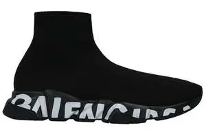 Balenciaga Speed Trainer Graffiti - Black