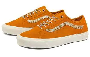 VANS Old Skool Lace Up Sneakers - Orange