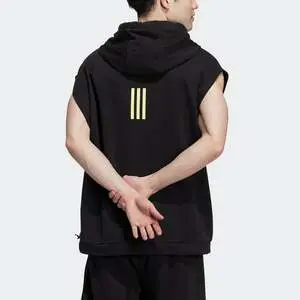 Adidas Neo Sleeveless Hoodie - Default Color