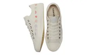 CONVERSE Chuck Taylor All Star Low Top Embroidered Floral Sneakers